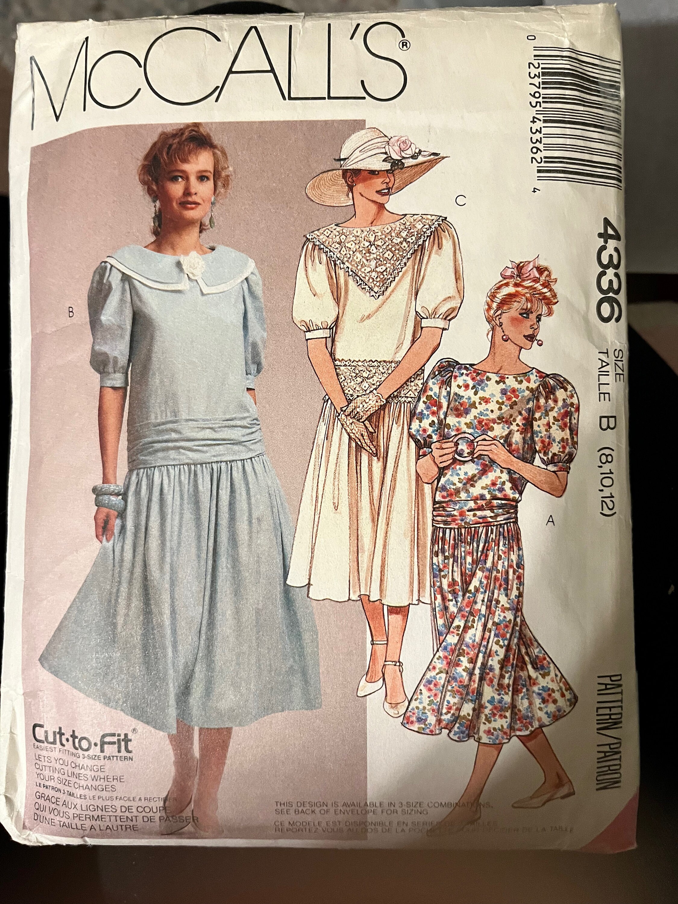 Mccall's 4336 Sewing Pattern - Etsy