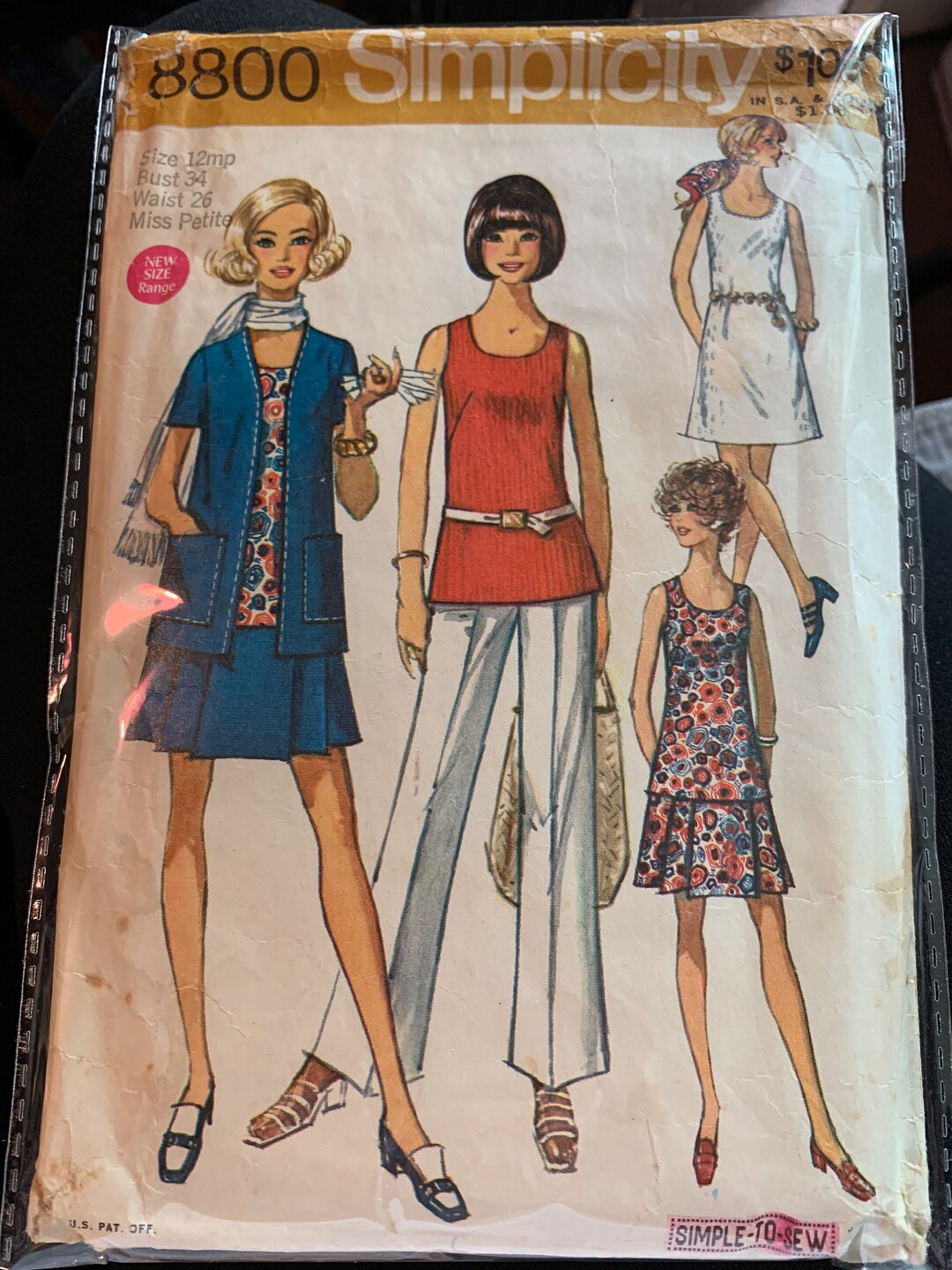 Simplicity 8800 Sewing Pattern - Etsy