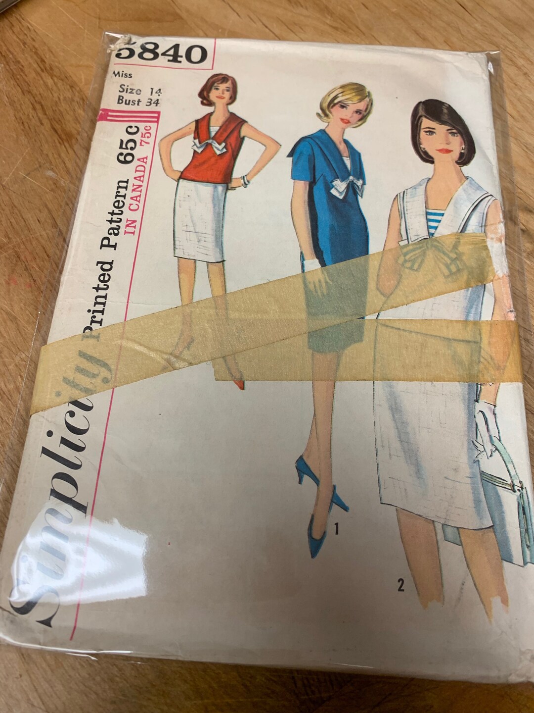 Simplicity 1960's Sheath Dress Sewing Patterns - Etsy