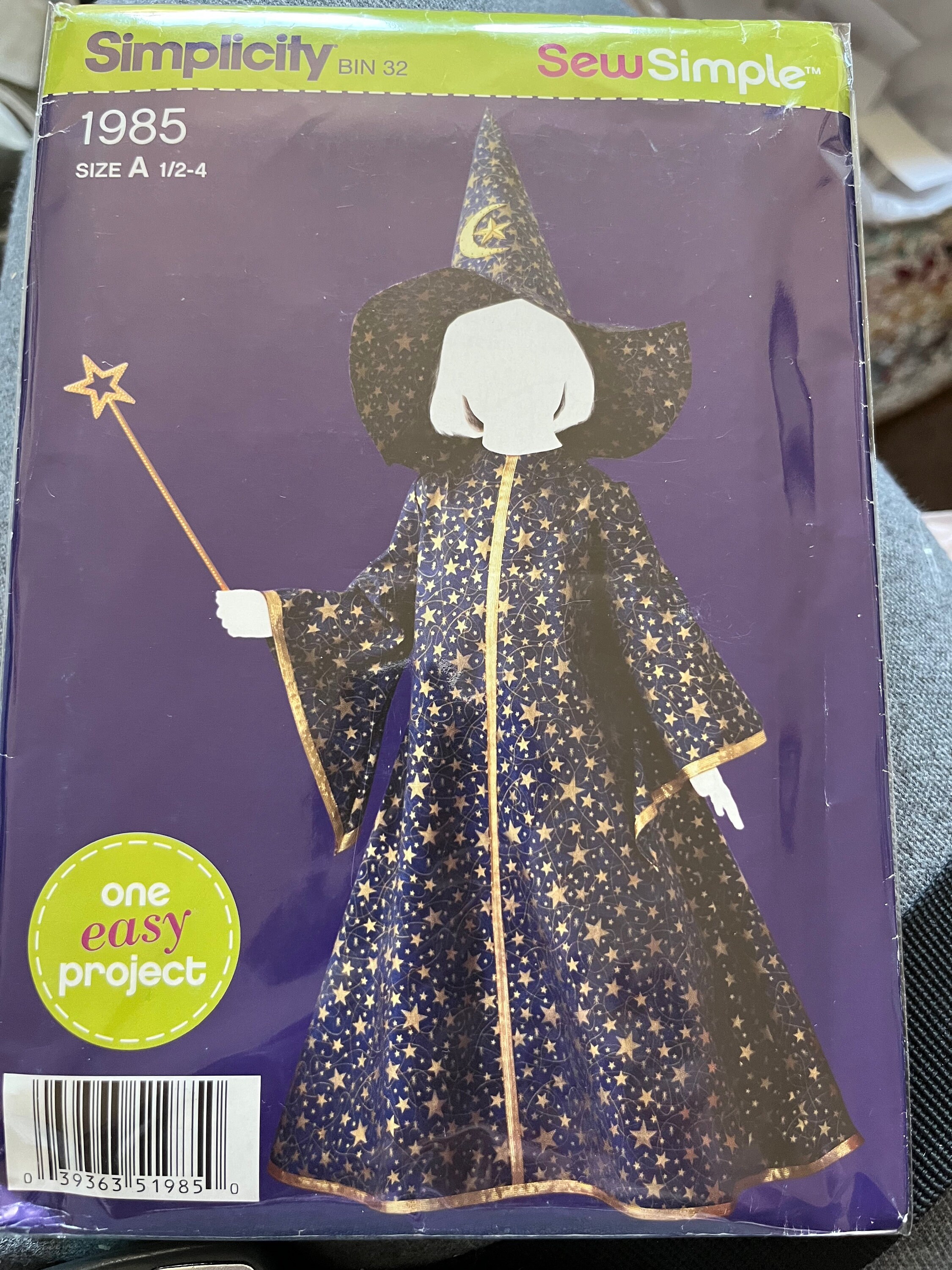 Simplicity Costume 1985 Sewing Pattern - Etsy