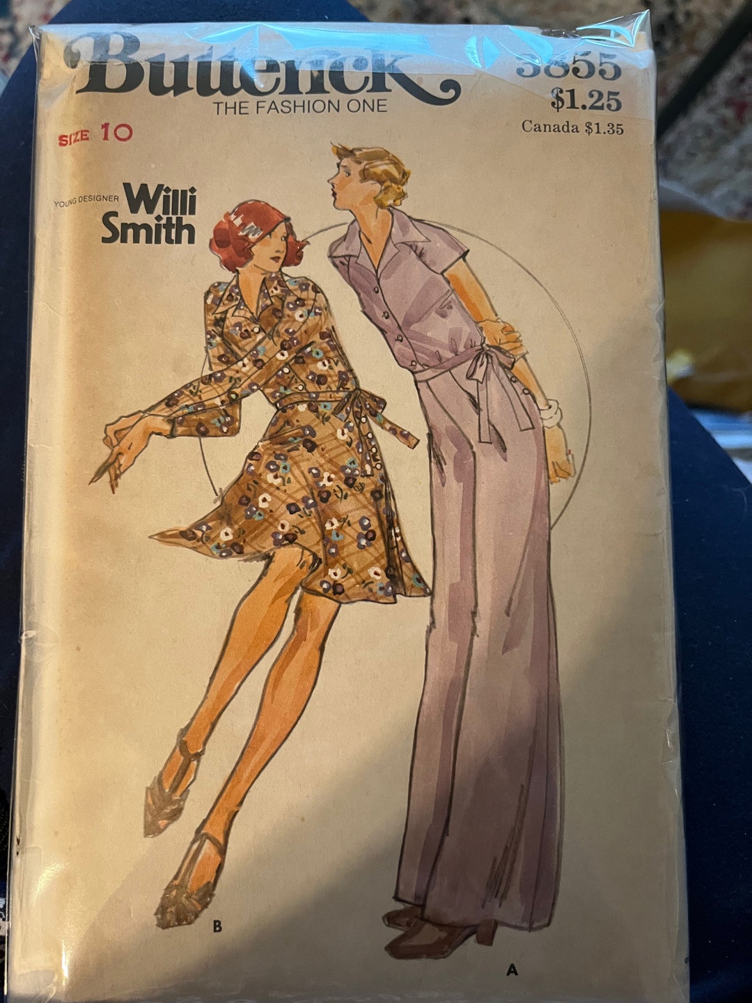 Butterick Willi Smith 3855 Sewing Pattern - Etsy