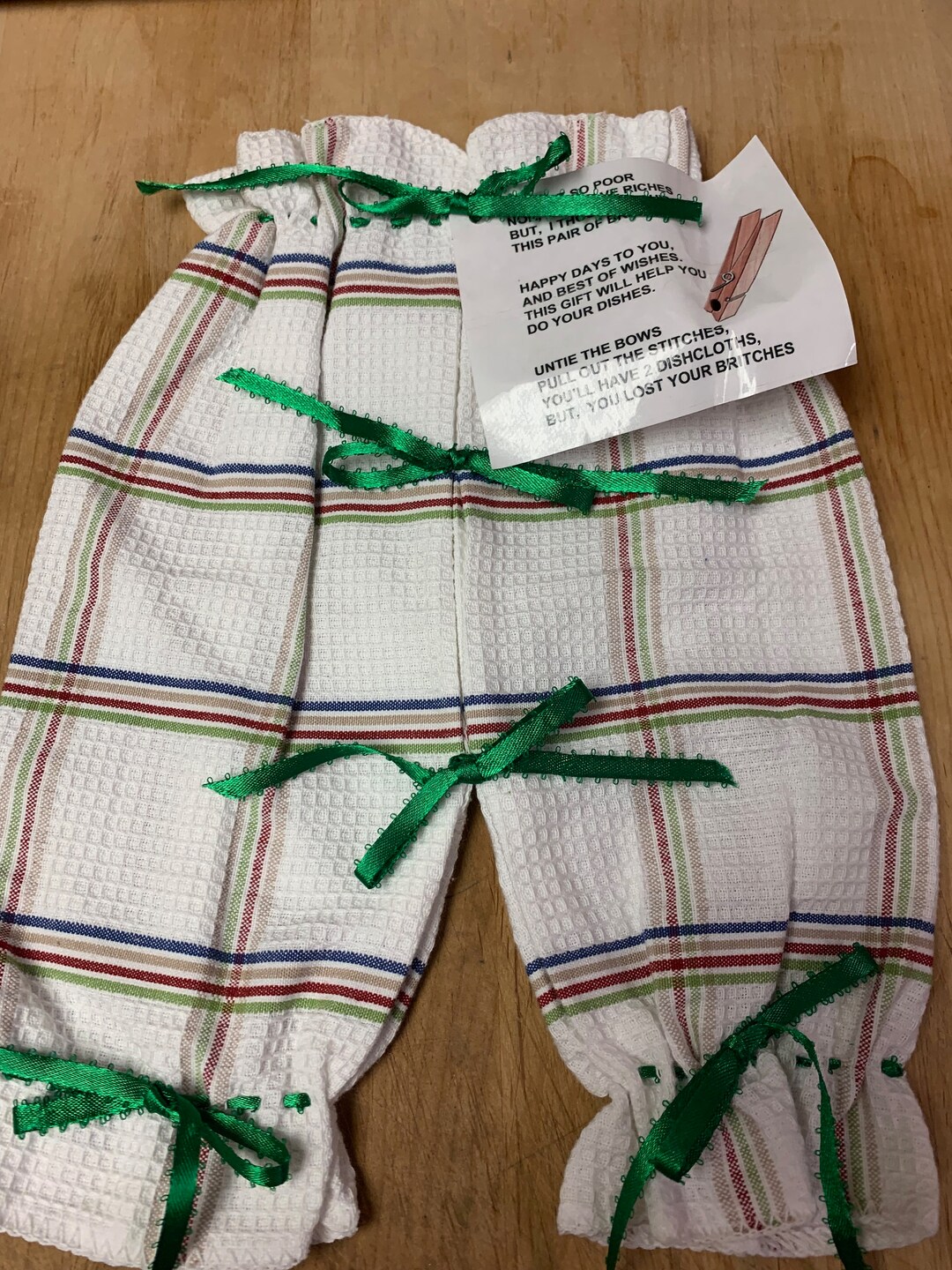 Dishcloth Britches Kitchen Decor - Etsy