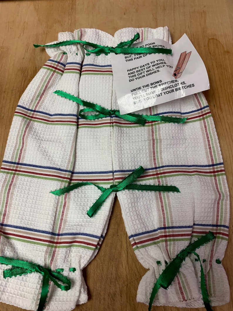 Dishcloth Britches Kitchen Decor - Etsy