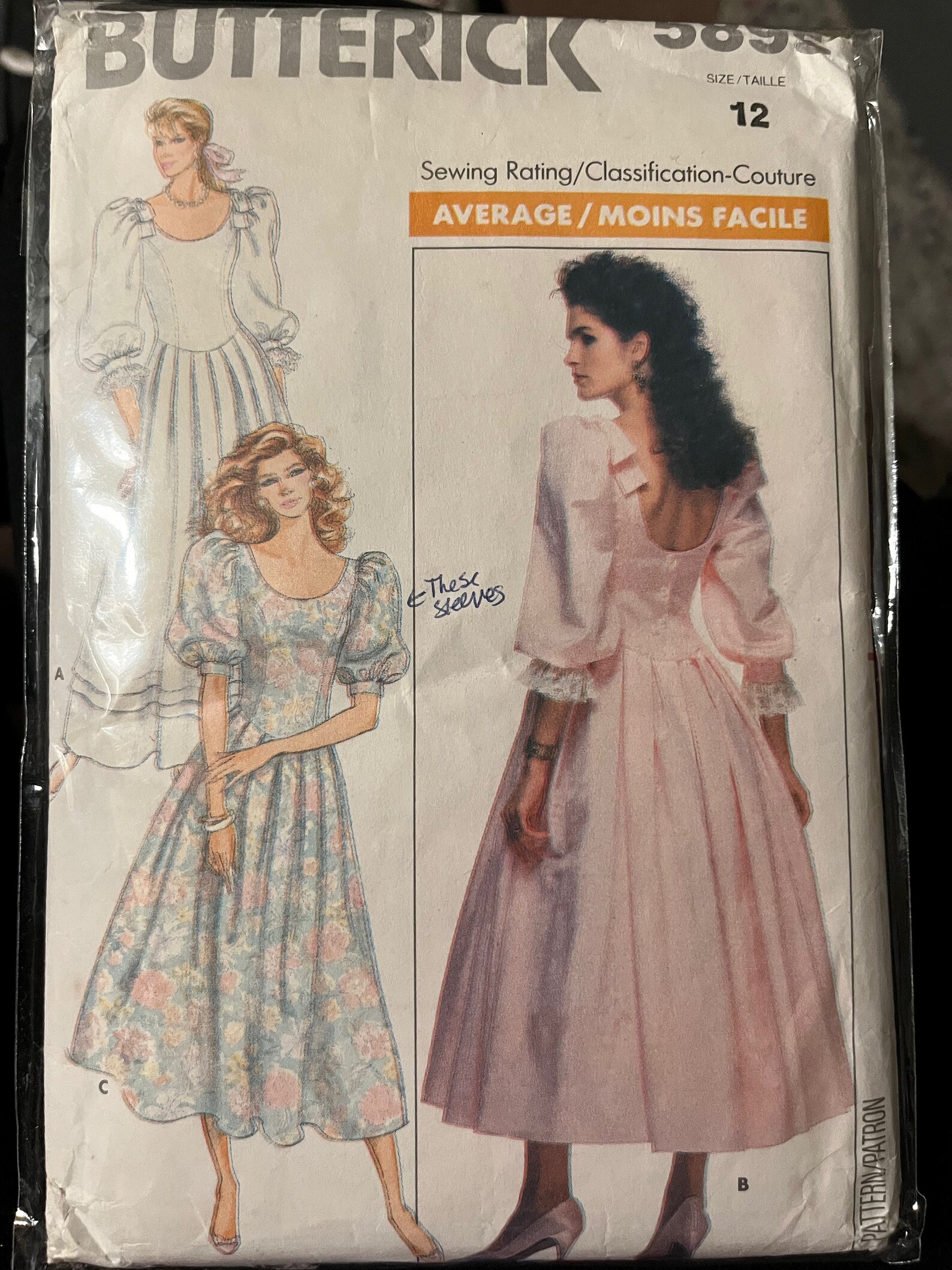Various Cottagecore/prairie/boho Sewing Patterns Size 12 2 - Etsy