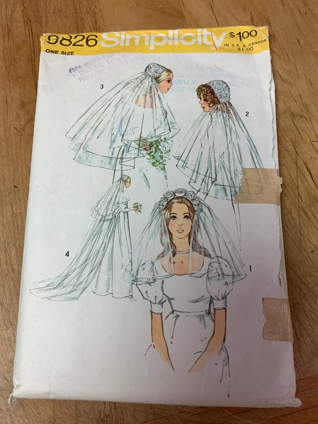 Simplicity Bridal 9826 Sewing Pattern - Etsy