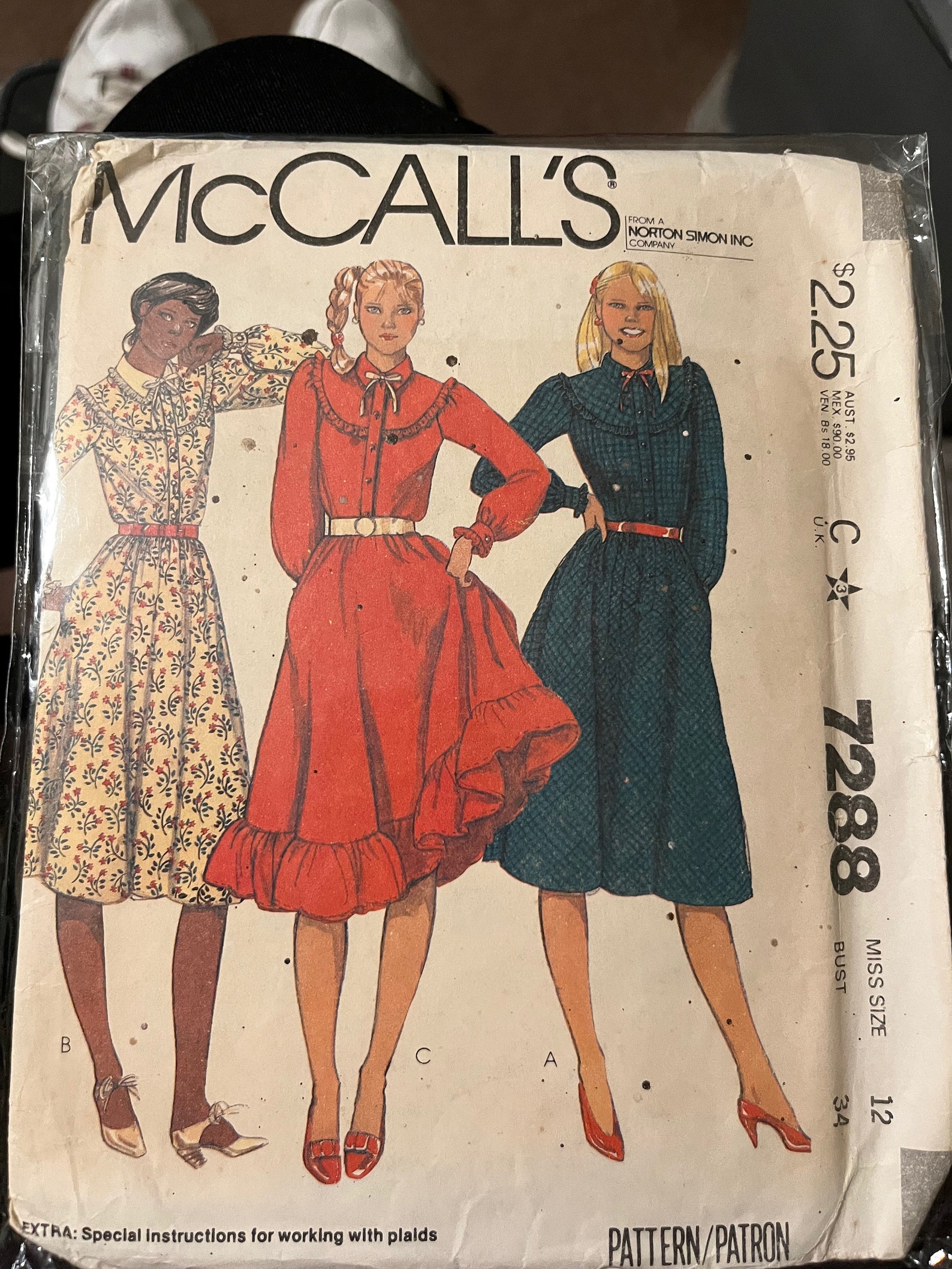 Various Cottagecore/prairie/boho Sewing Patterns Size 12 2 - Etsy