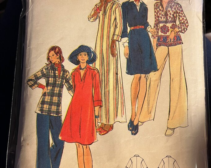 Butterick Caftan 3356 Sewing Pattern - Etsy