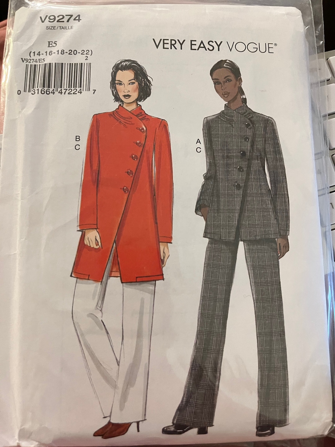 Vogue Very Easy Sewing Patterns - Etsy