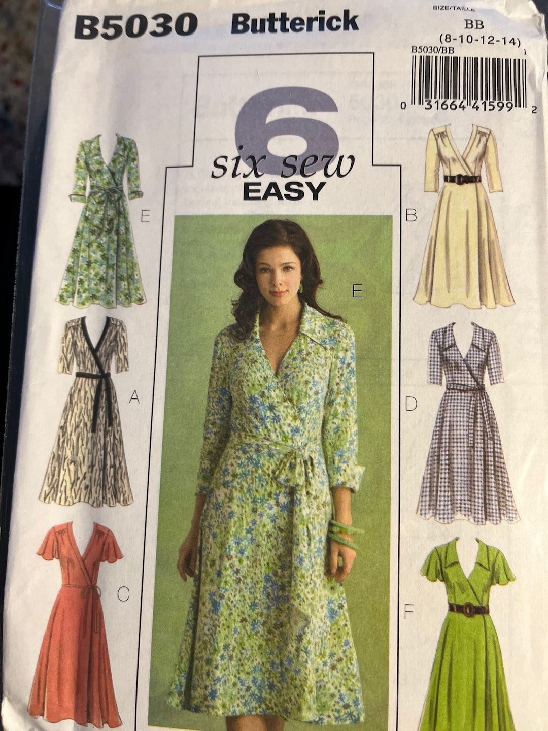 Butterick B5030 Sewing Pattern - Etsy