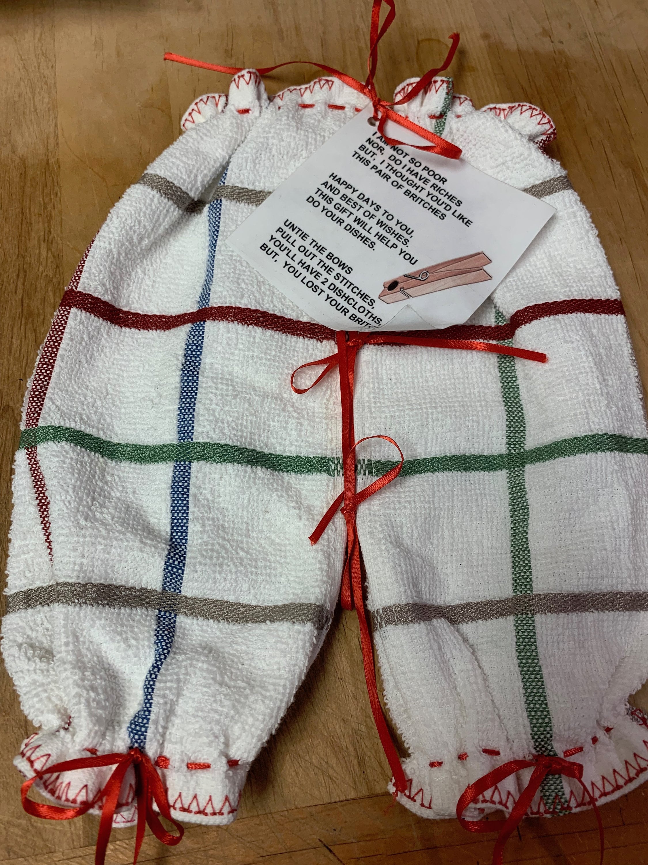 Dishcloth Britches Kitchen Decor - Etsy