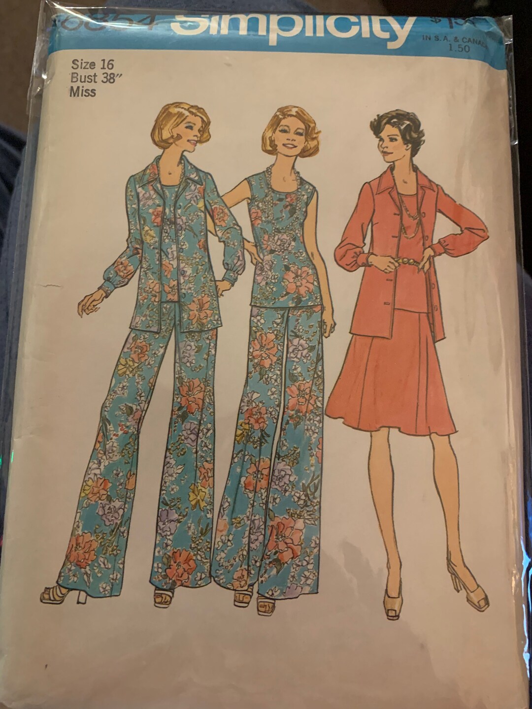 Simplicity 6854 Sewing Pattern - Etsy