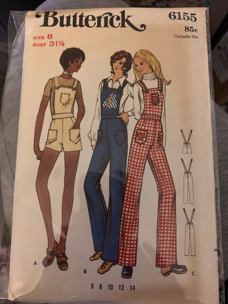 Butterick 6155 Sewing Pattern - Etsy