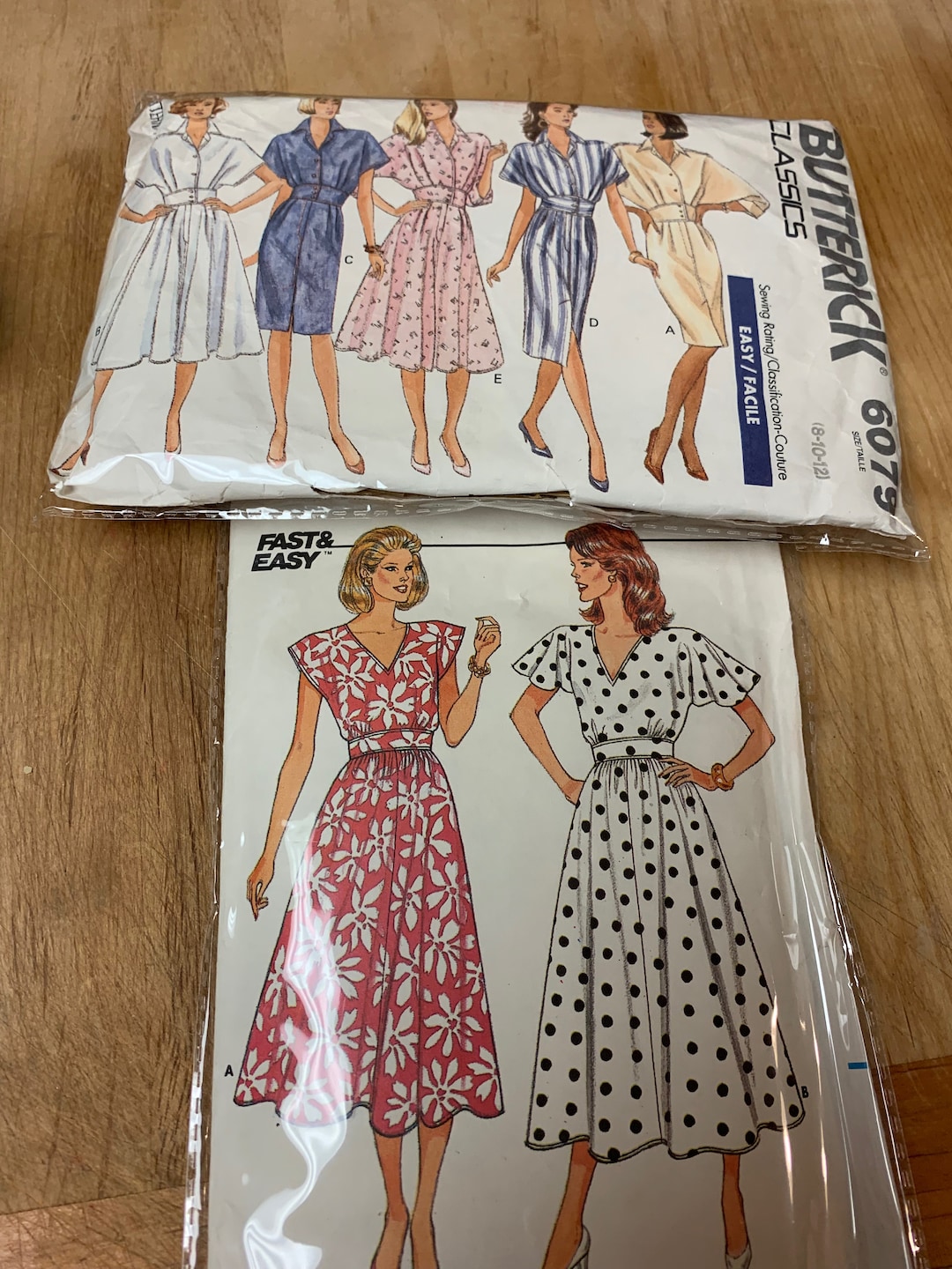 Butterick 1980's Inset Midriff Sewing Patterns - Etsy