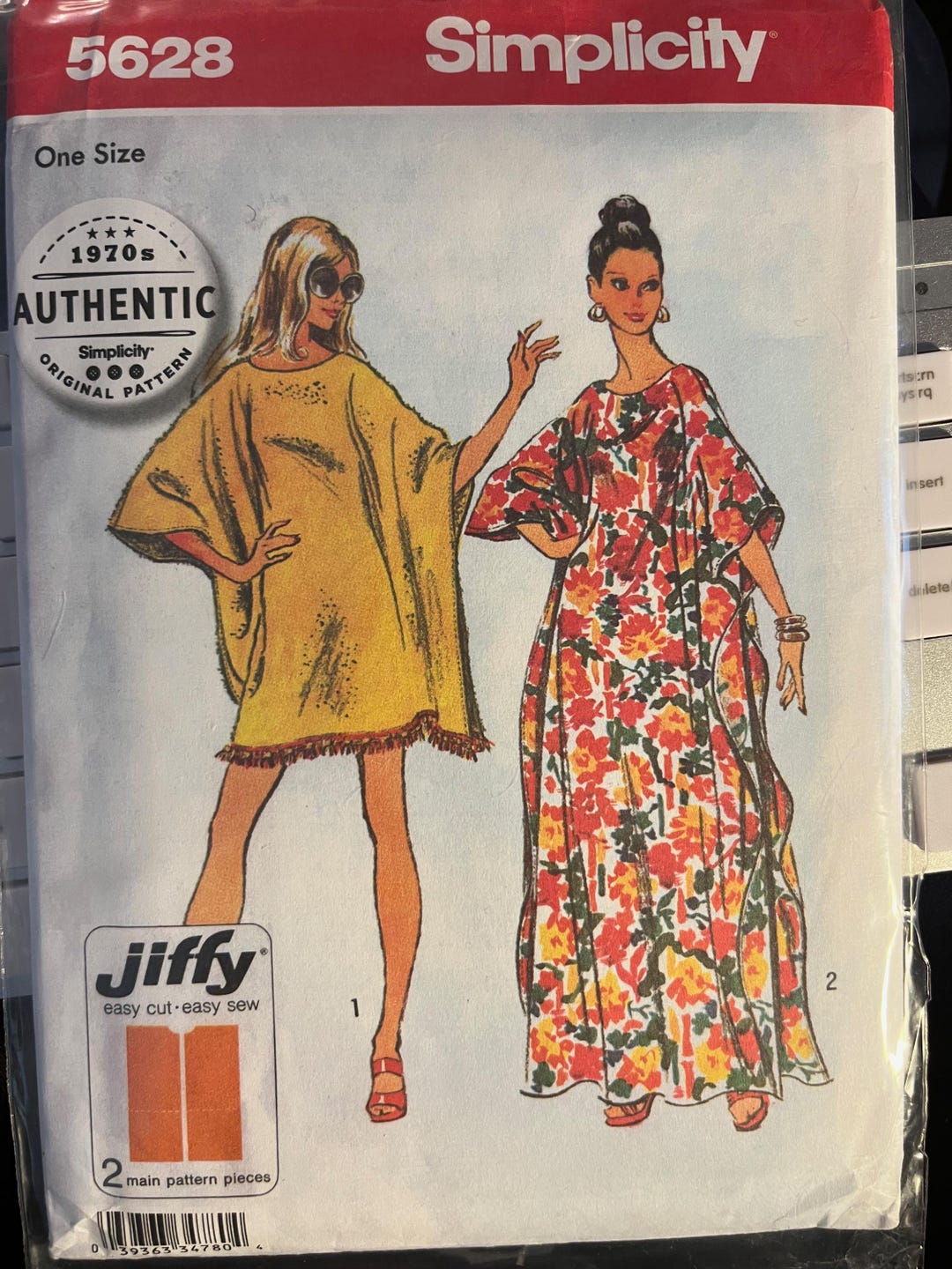 Simplicity Caftan 5628 Sewing Pattern - Etsy