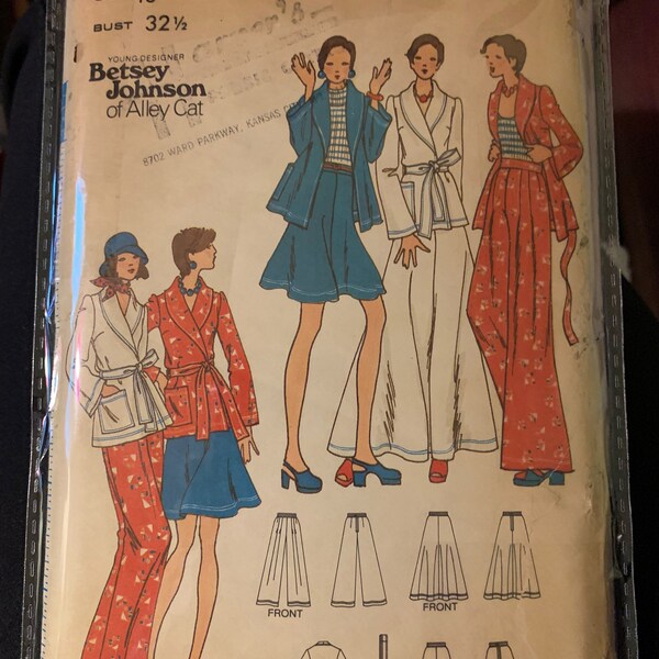 Betsey Johnson Sewing Patterns - Etsy