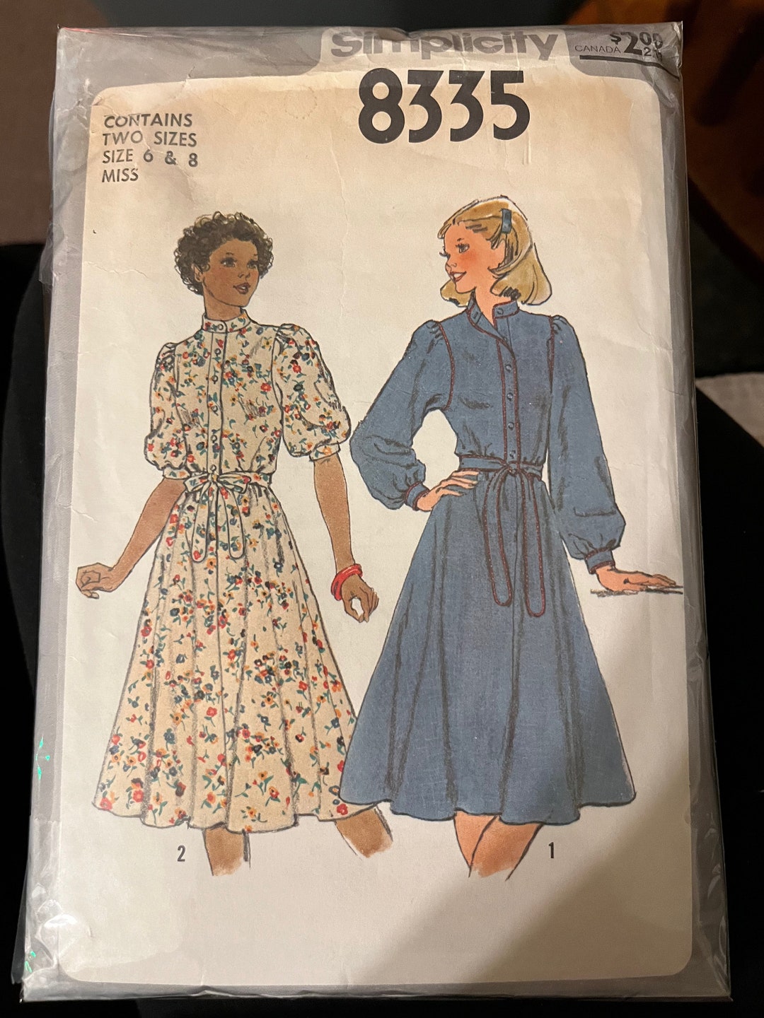 Simplicity 8335 Sewing Pattern - Etsy
