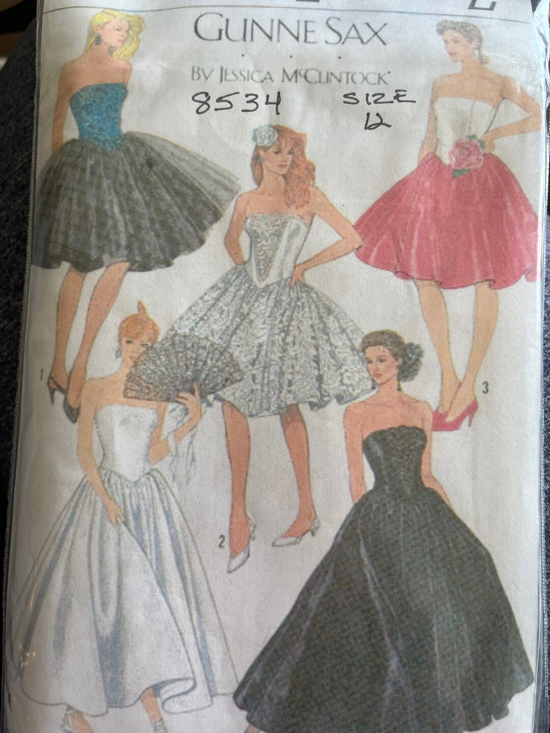 Simplicity Gunne Sax 8534 Sewing Pattern - Etsy