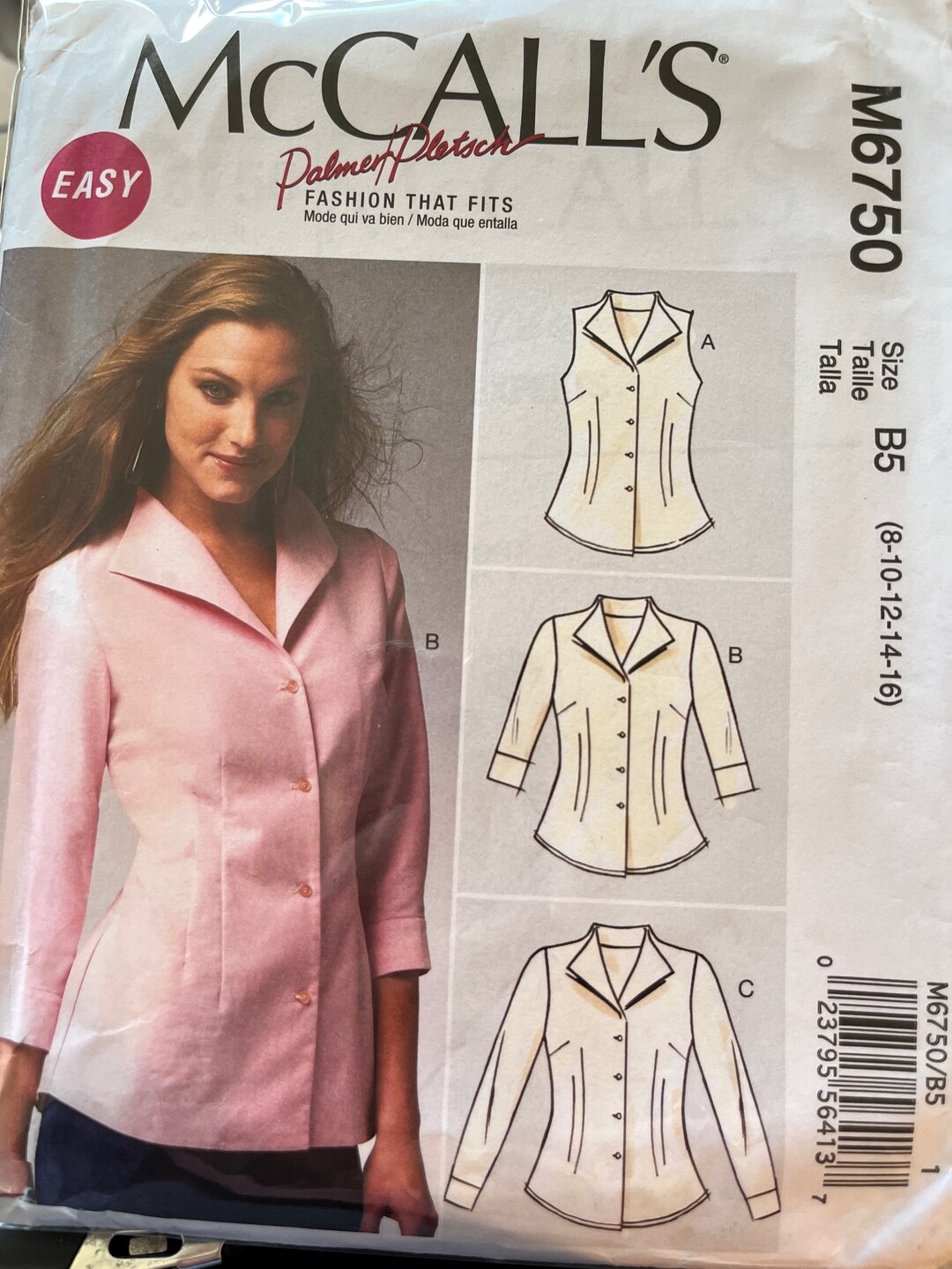 Mccall's M6750 Sewing Pattern - Etsy