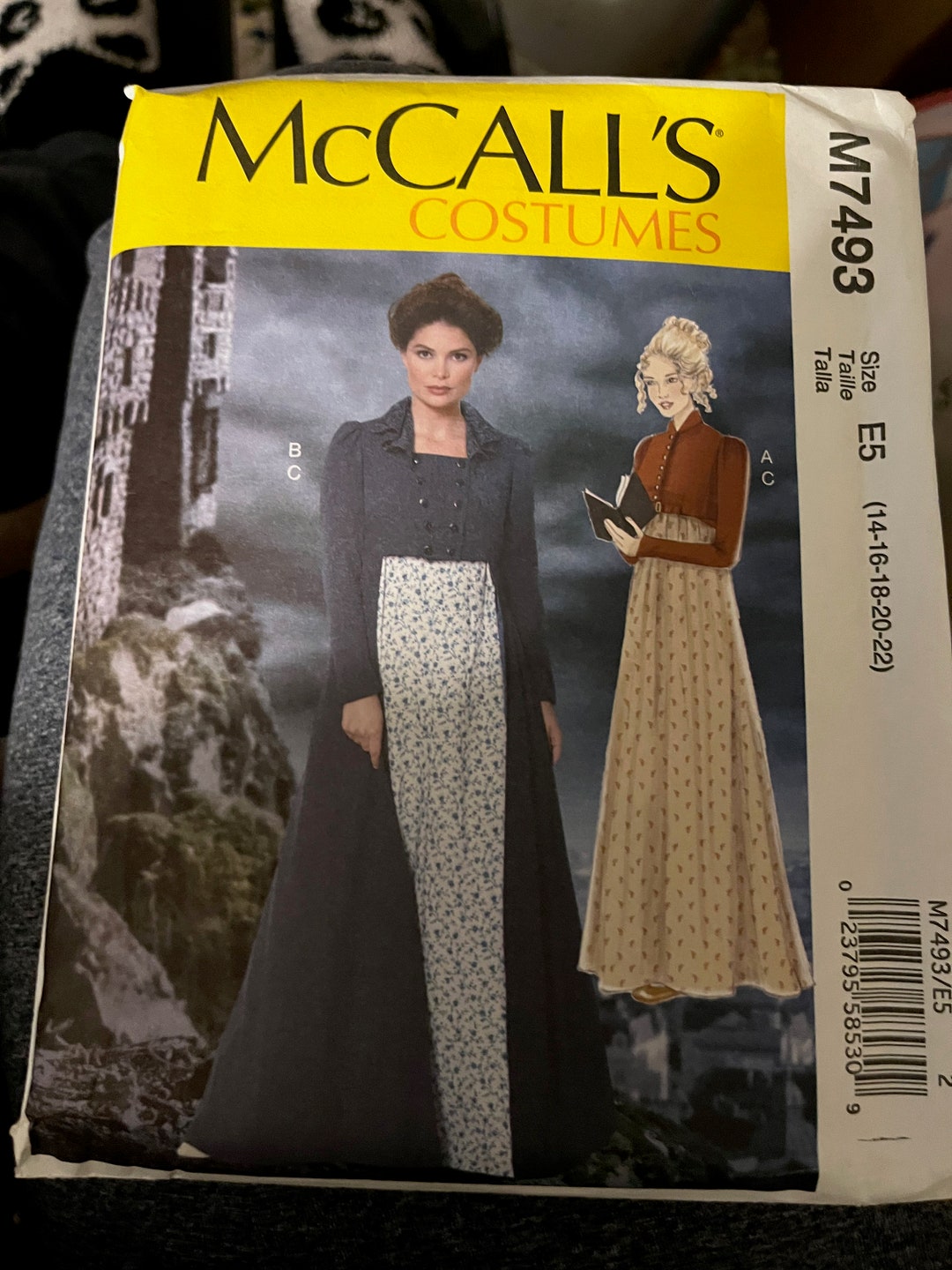 Various 1700's-1800's Costume Sewing Patterns - Etsy