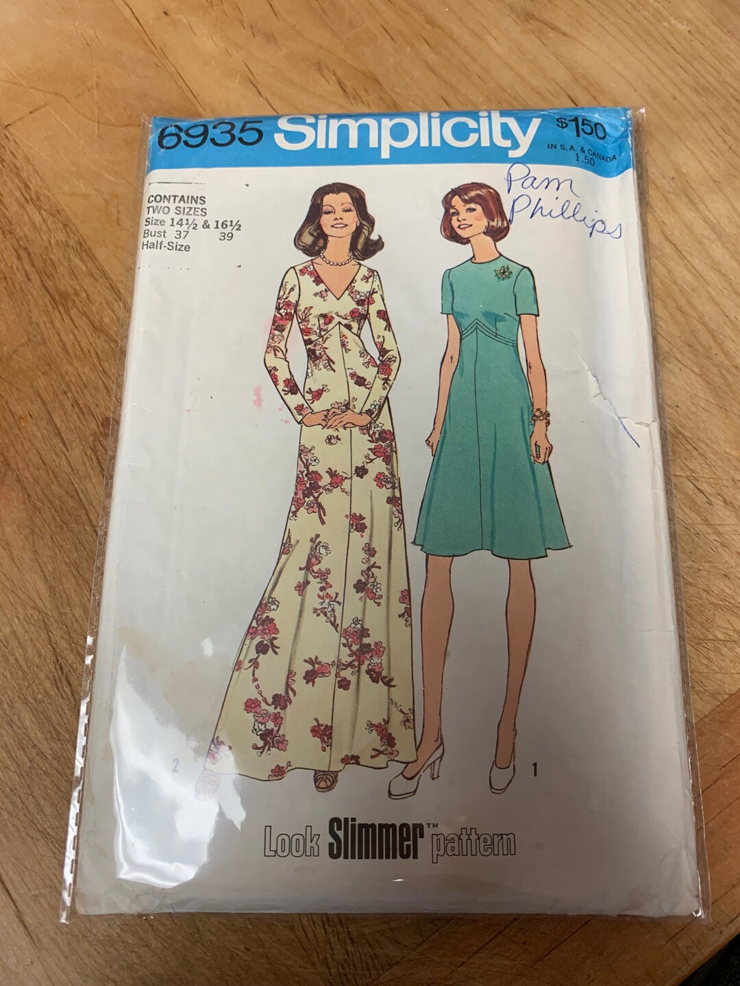 Simplicity 6935 Sewing Pattern - Etsy