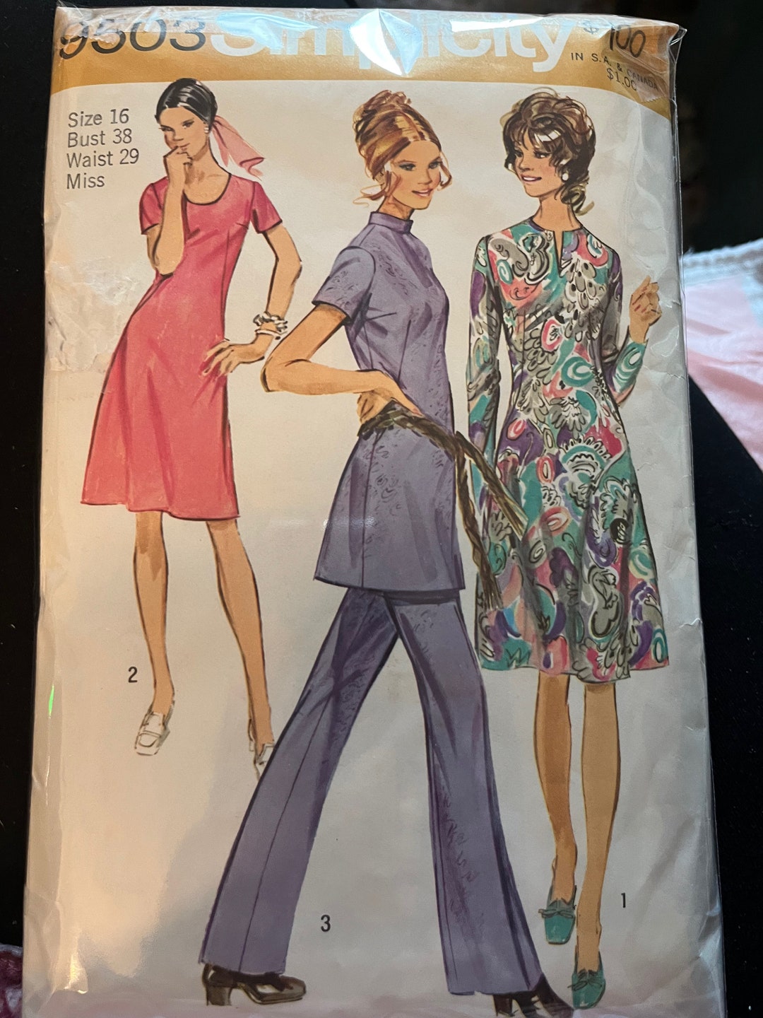Simplicity 9503 Sewing Pattern - Etsy