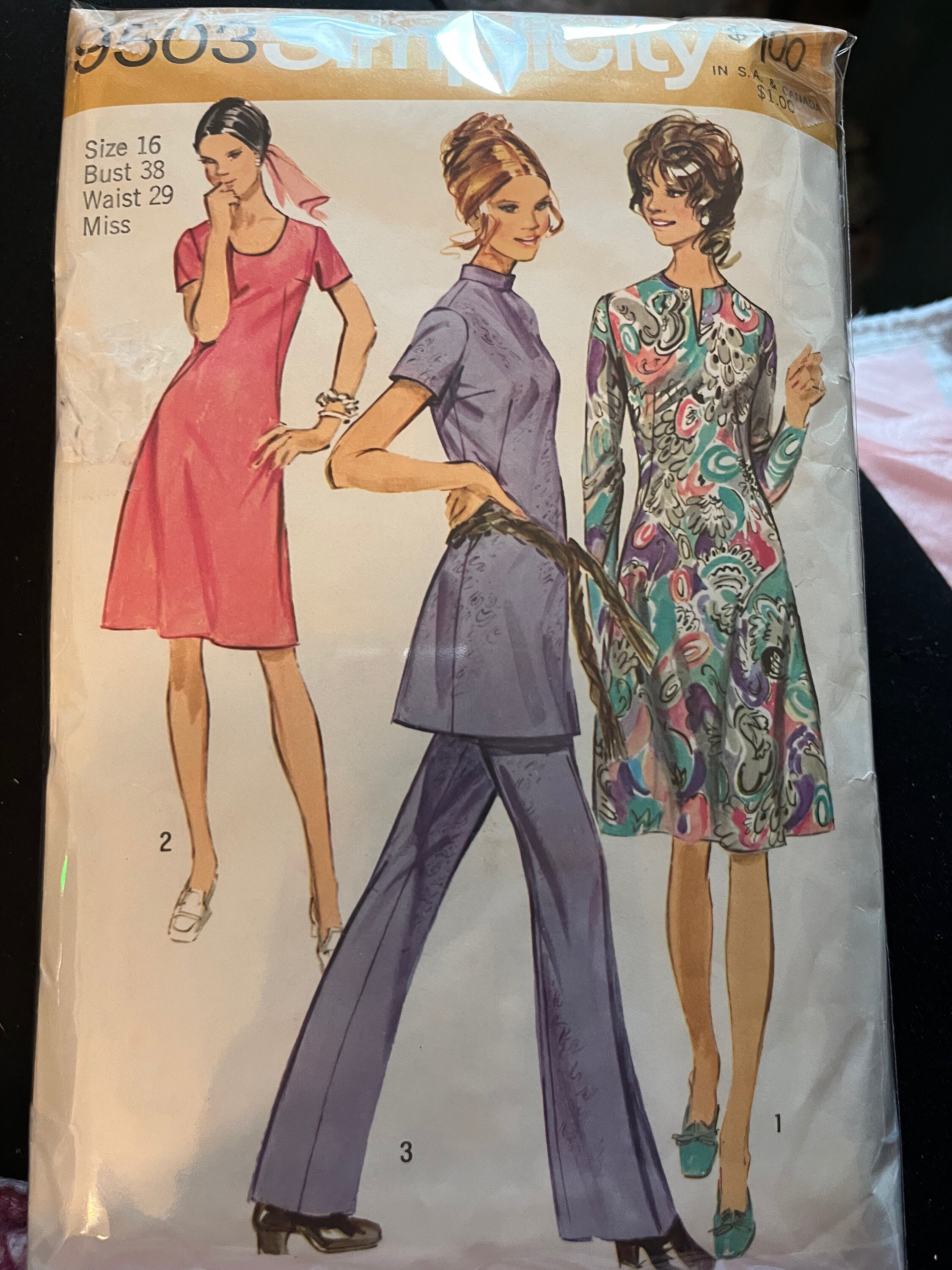 Simplicity 9503 Sewing Pattern - Etsy