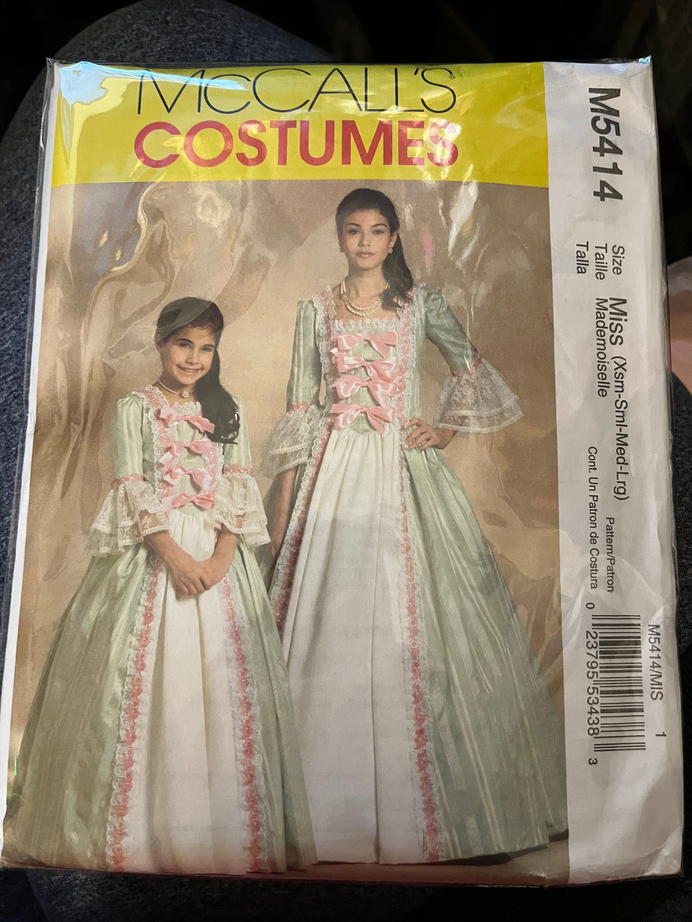 Mccall's Colonial Costume Sewing Patterns - Etsy