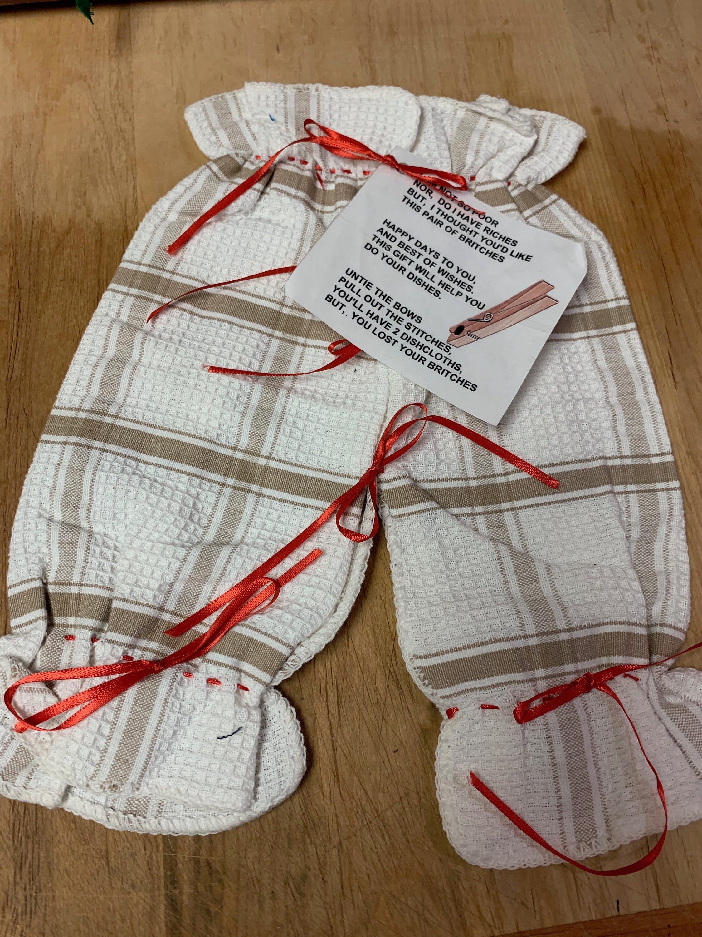 Dishcloth Britches Kitchen Decor - Etsy