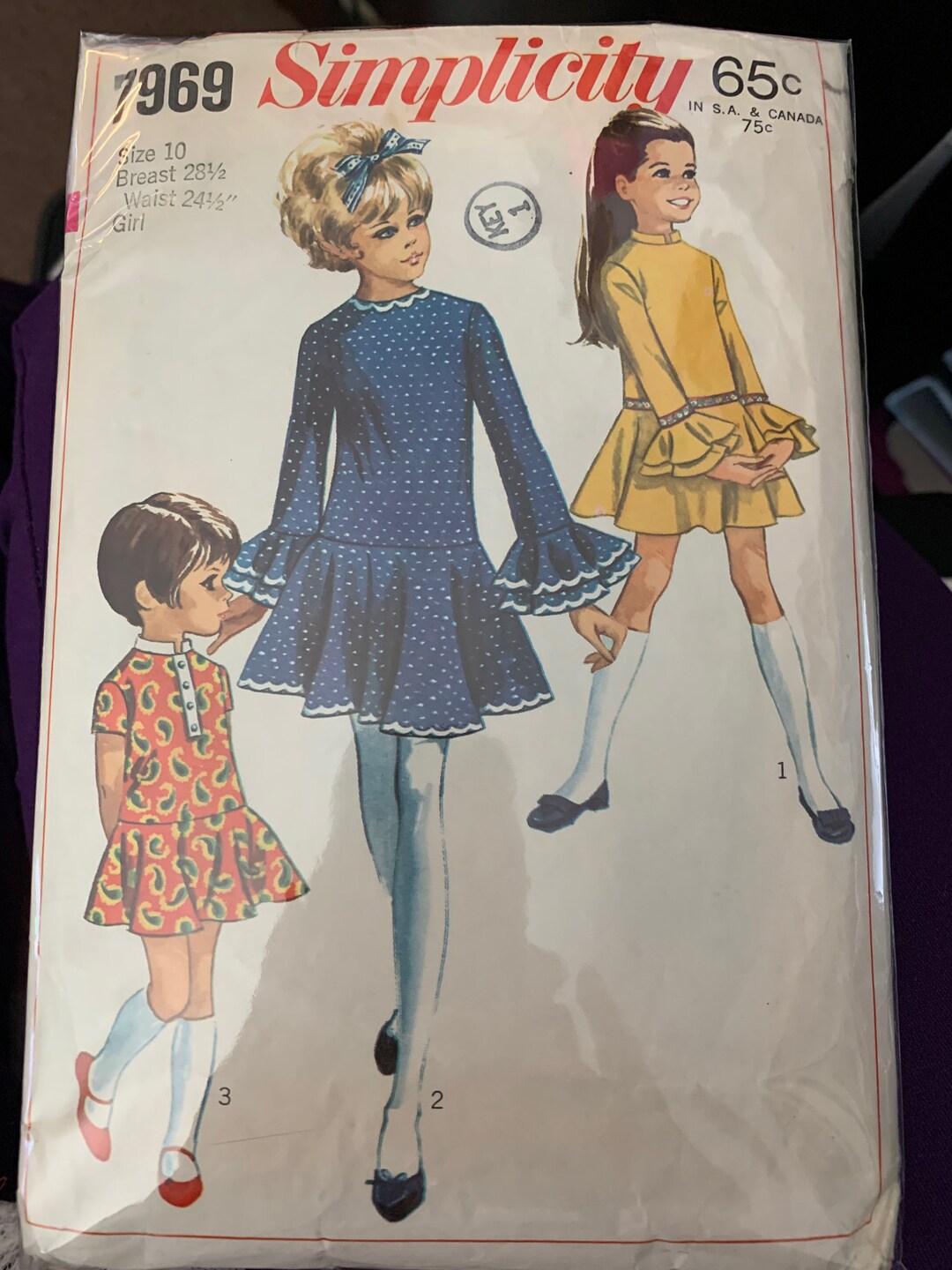 Simplicity Older Girl 7969 Sewing Pattern - Etsy