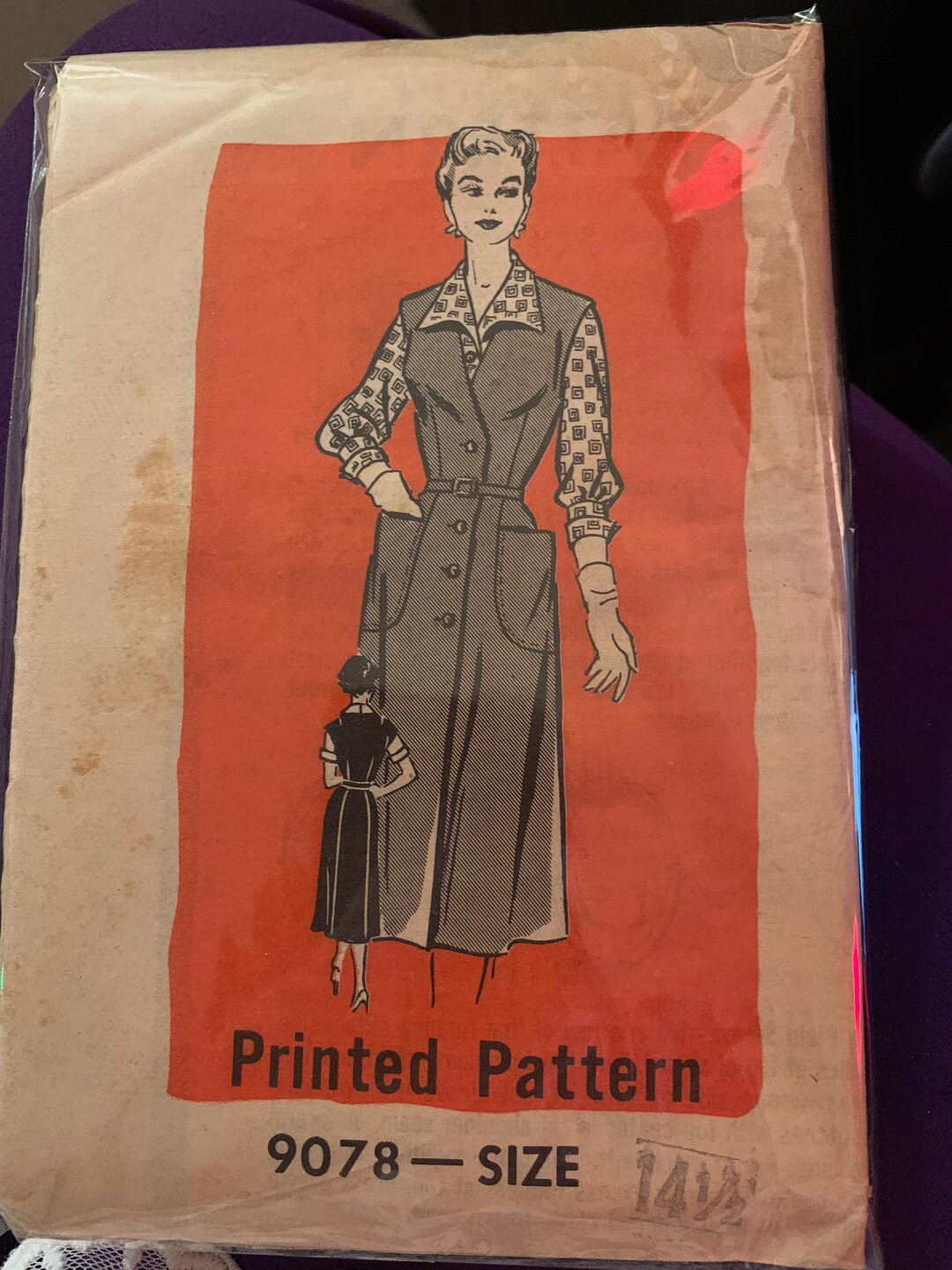 Mail-order 9078 Sewing Pattern - Etsy