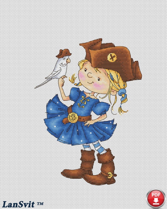 Adventurers Lansvit CROSS-STITCH PATTERN D-037 | Etsy