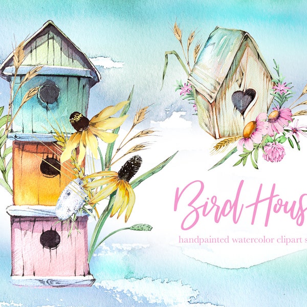 Rustic Bird House - Etsy