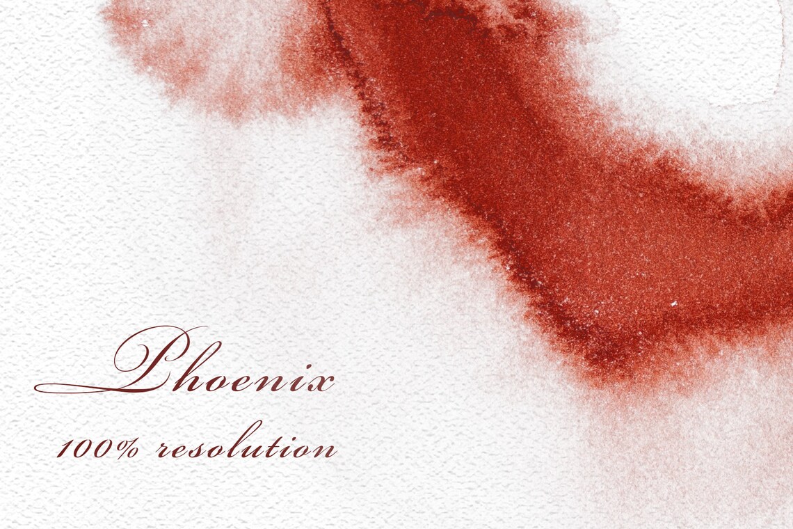 Watercolor Phoenix Clipart Setwizardfantasyfantastic - Etsy