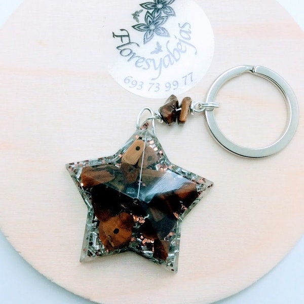 Star Keychain - Etsy