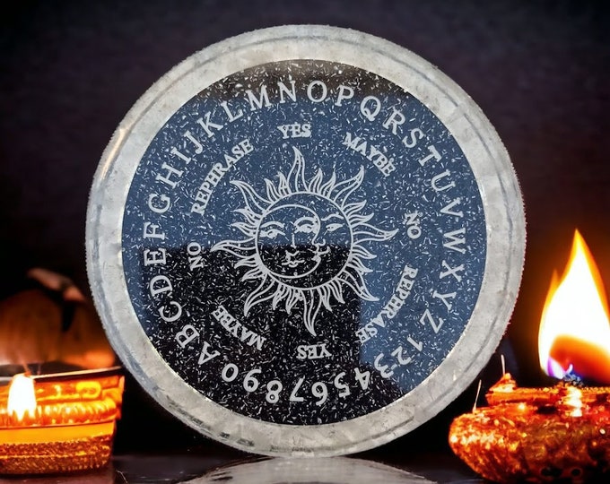 Pendulum Board With Sun and Moon for Answers, Divination Board With ...