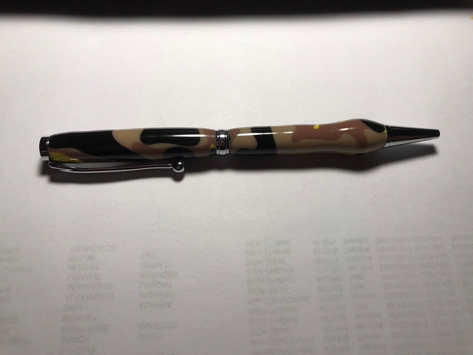 Camo Pen - Etsy