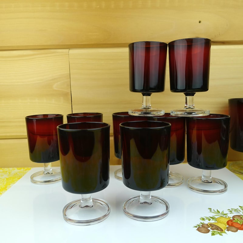 Luminarc Cavalier Glasses - Etsy