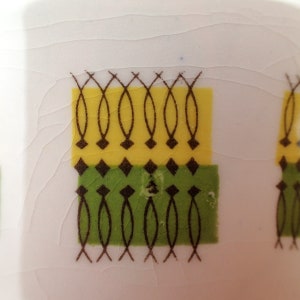 Vintage Fanfare Sugar and Creamer Set, Cortez and Tijuana Patterns ...