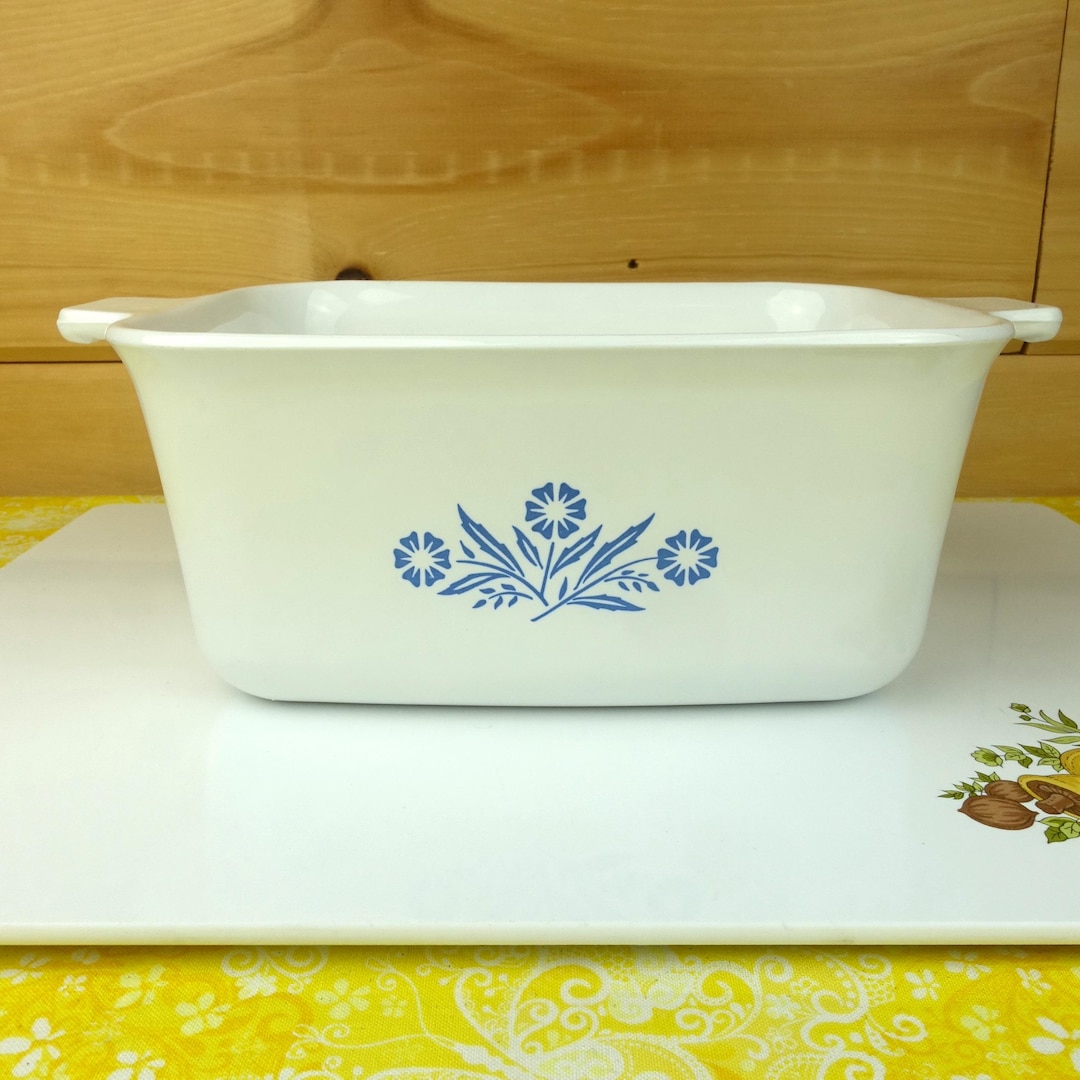 Corning Ware 1-1/2-quart Loaf Pan, Blue Cornflower, P-4-B - Etsy