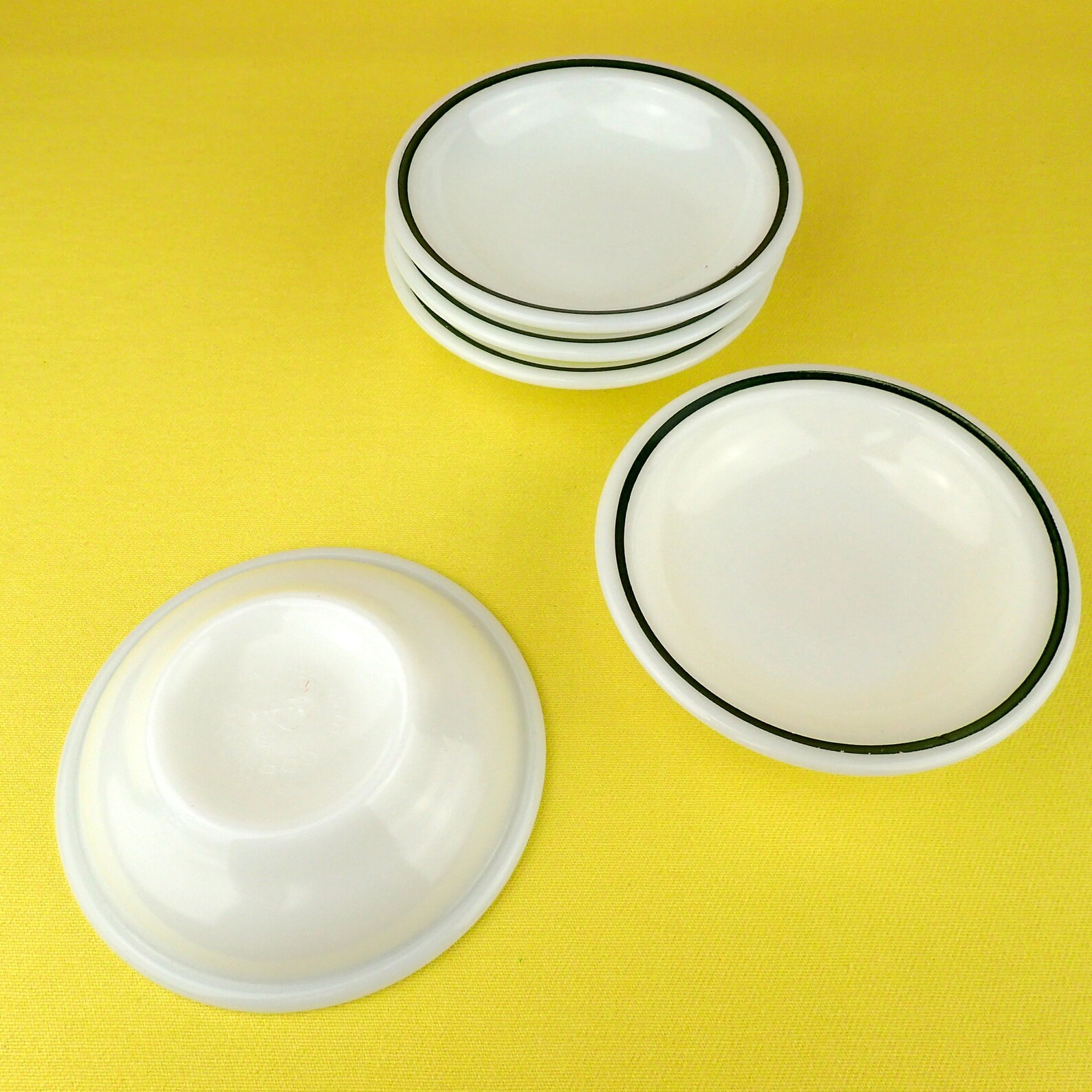 1 Pyrex Sauce Dish Emerald Band 706 Small Bowl Diner | Etsy