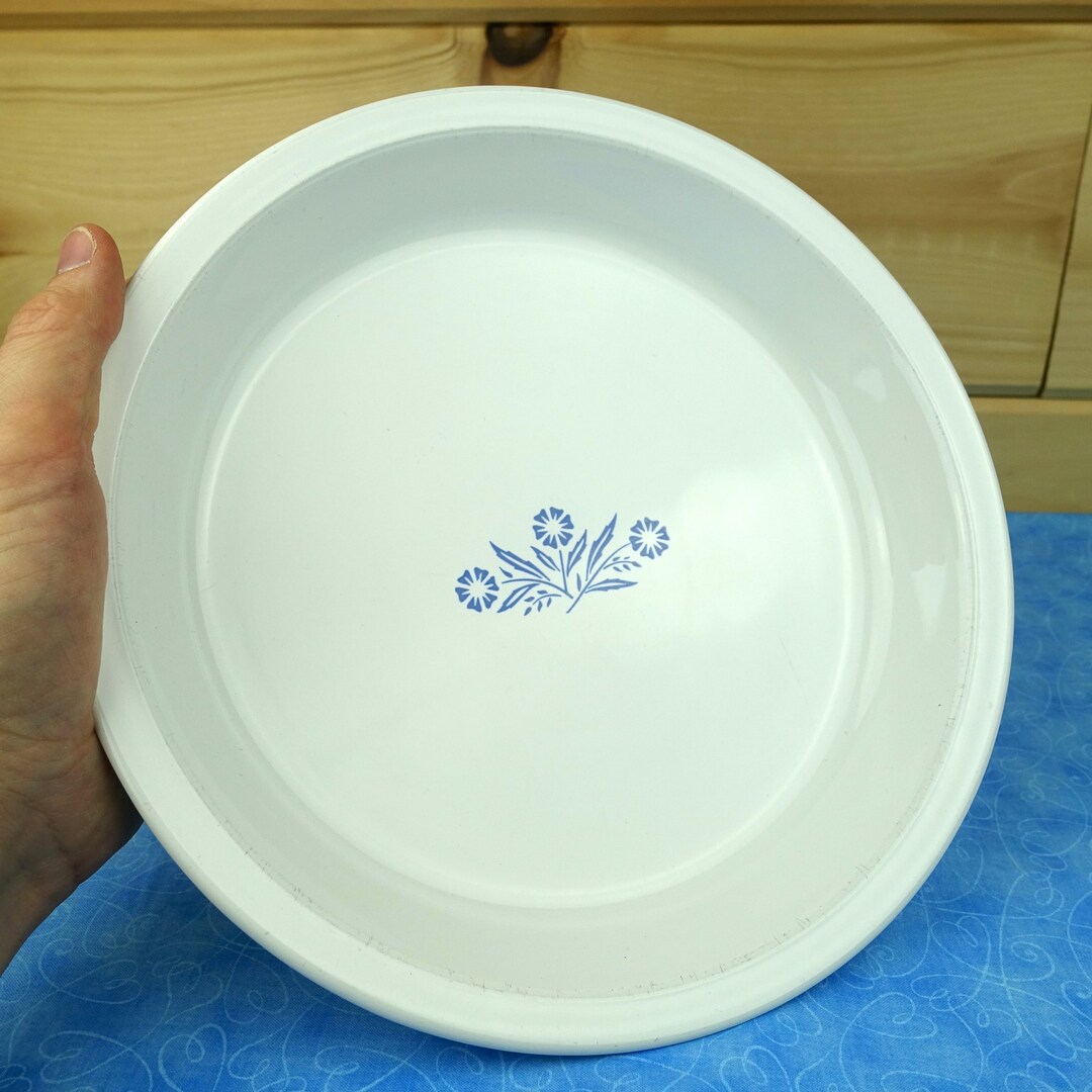 Corning Ware 9-inch Pie Plate, Blue Cornflower, P-309 - Etsy