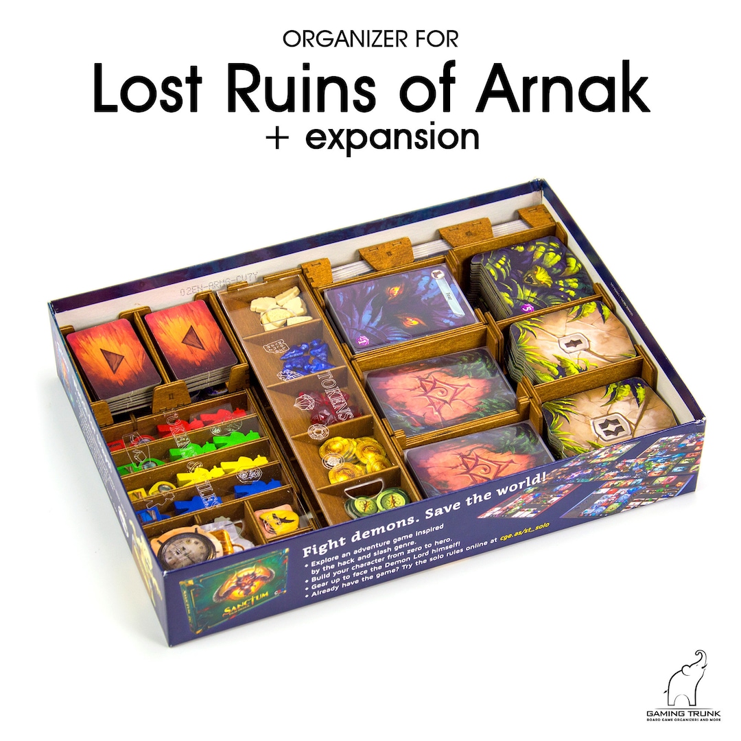 Arnak Organizer for Lost Ruins of Arnak and Expedition Leaders ...