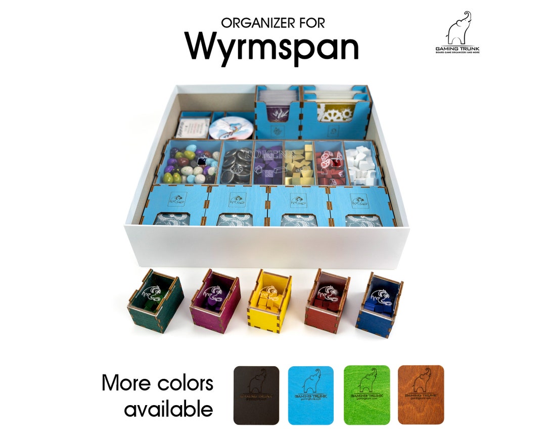 Wyrm Organizer for Wyrmspan | Wyrmspan Upgrade Pack | Wyrm Insert ...