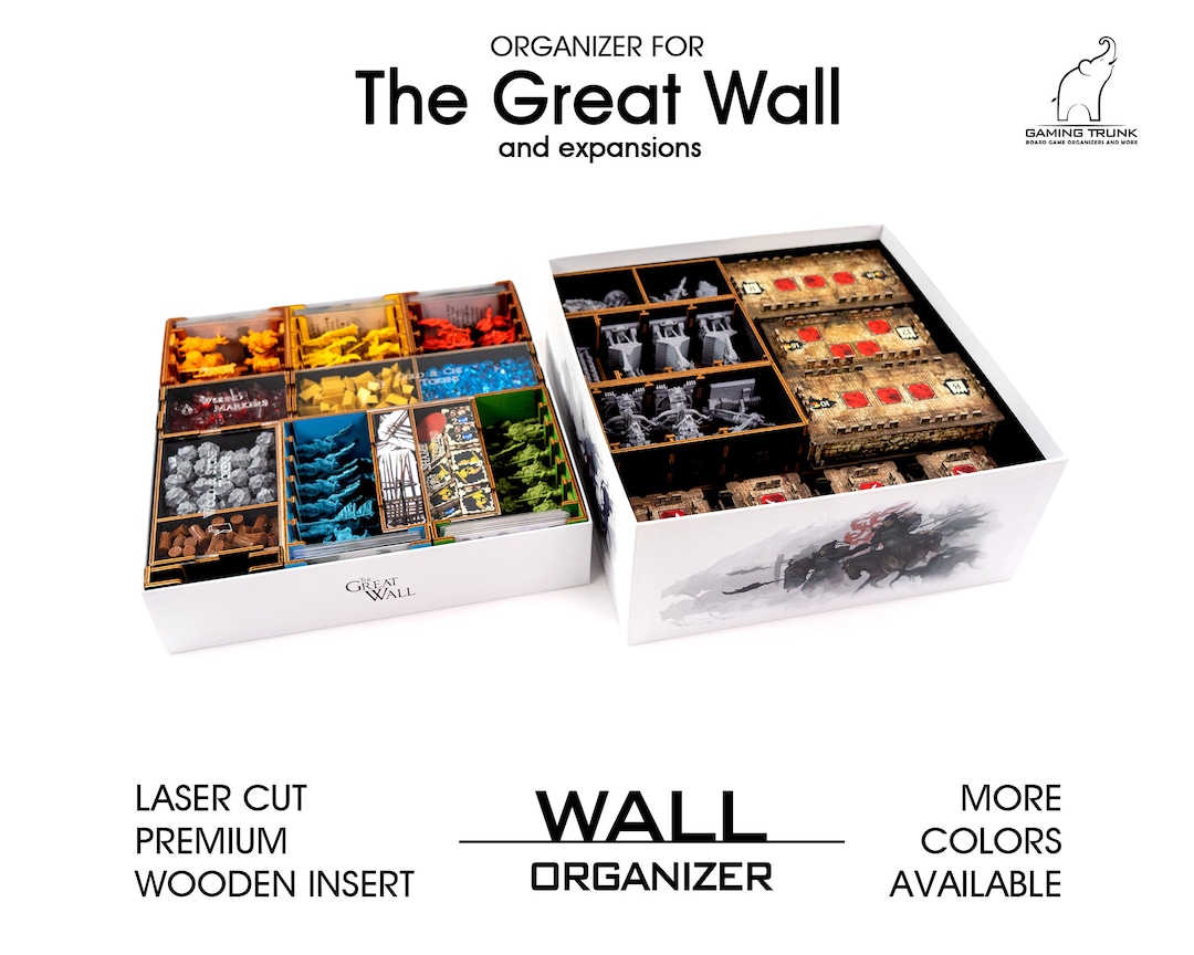 Wall Organizer | 2 Box Storage Solution for the Great Wall | Unofficial ...
