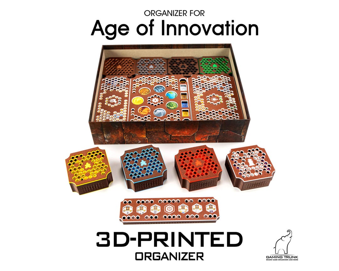 New Age Organizer for Age of Innovation | 3D Printed Insert ...