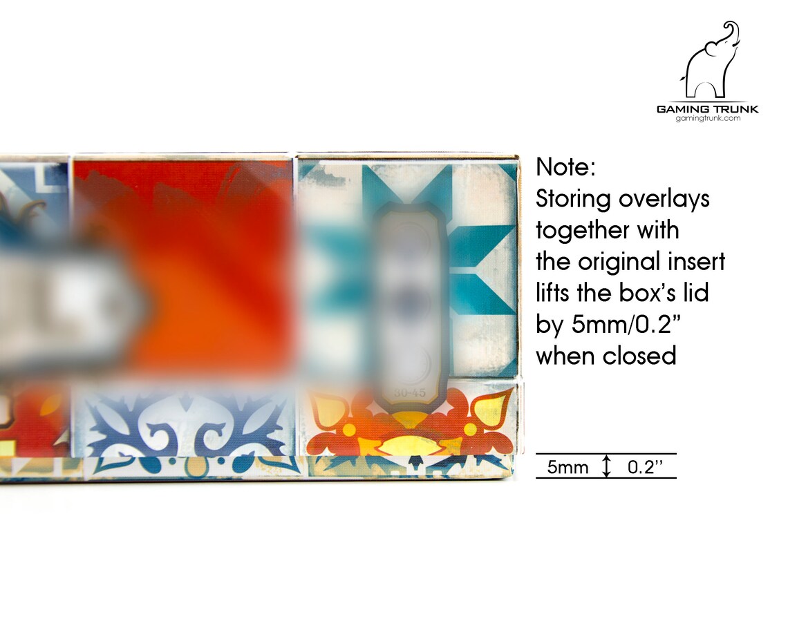 4 Acrylic Overlays for the Azul Player Board Acrylic Overlay - Etsy