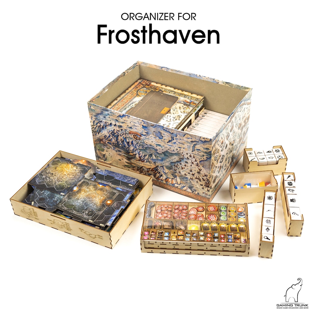 Frost Tavern Organizer for Frosthaven | Insert for Frosthaven, Board ...