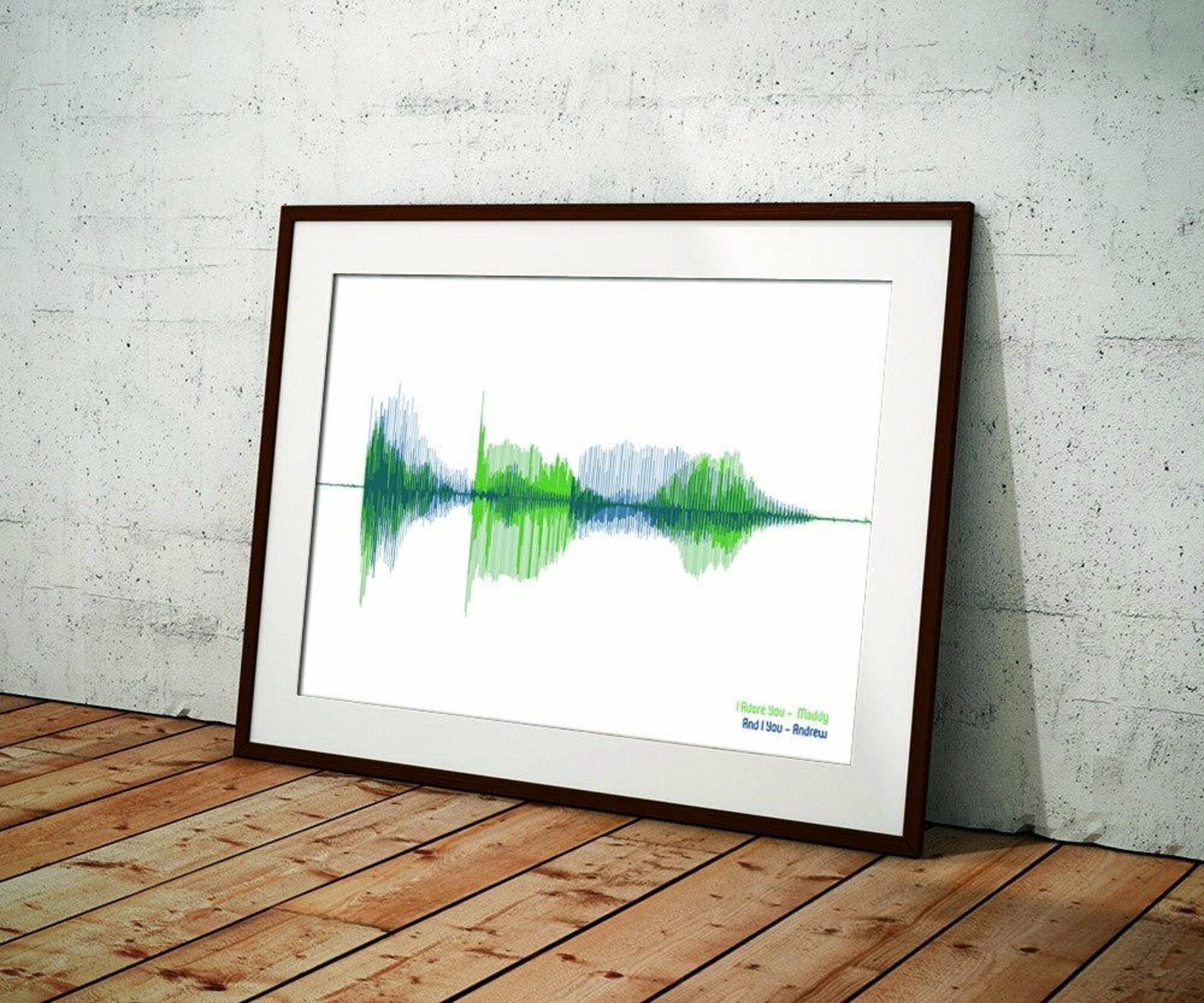 Personalized Soundwave Print With QR Code Sound Wave Poster - Etsy UK