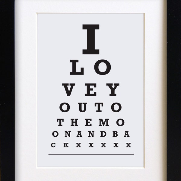 Snellen Chart - Etsy