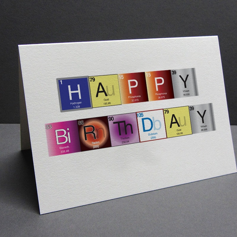 Geek Birthday Card - Etsy